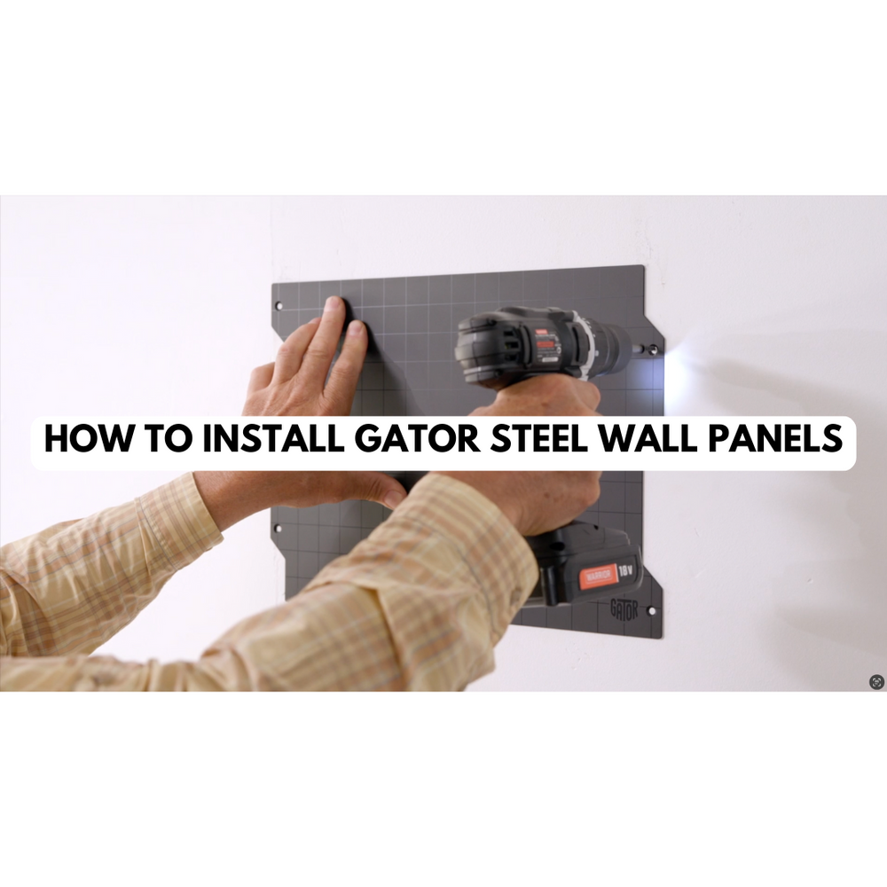 Steel Wall Panel | Efficient Organization for Workshops & Garages